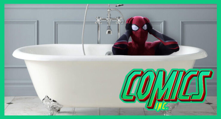 Comics Inc 01: Spider-Man's Stuck in a Bath - Big Red Barrel