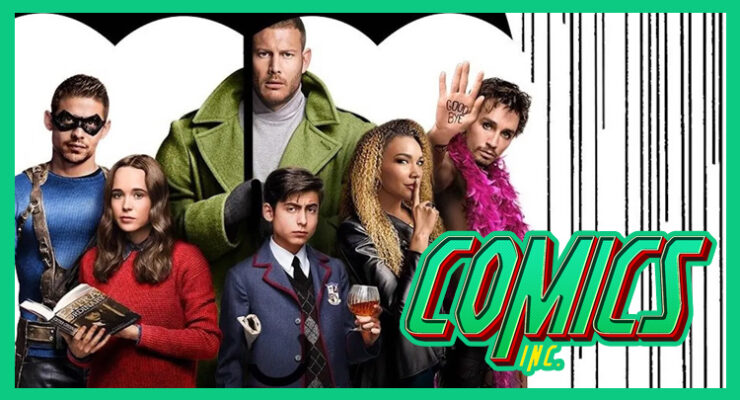 Comics Inc 12: Umbrella Academy Spoiler Talk - Big Red Barrel