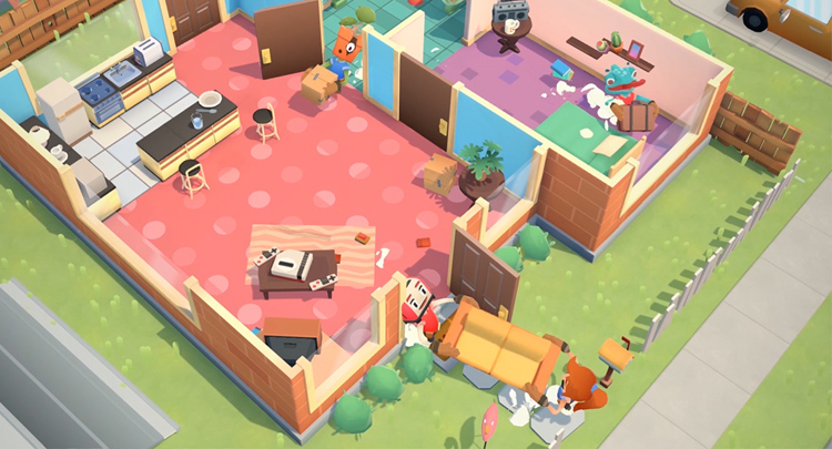 Moving Out – 'Moving In' Update Announcement Trailer - Big Red Barrel