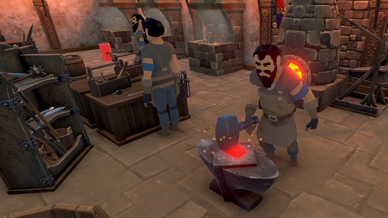 Blacksmith Master – Release Date Trailer - Big Red Barrel