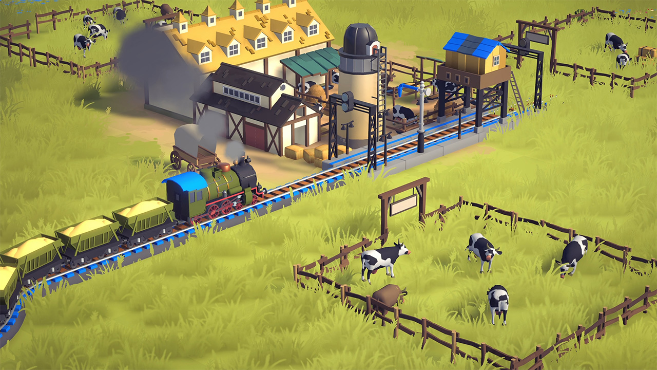Train Valley World – Release Trailer - Big Red Barrel